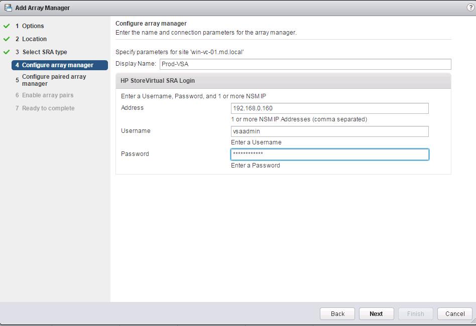 VMware Site Recovery Manager (SRM 6.0) Part 5 – Configuring SRM Array ... VMware Site Recovery Manager (SRM 6.0) Part 5 – Configuring SRM Array ...
