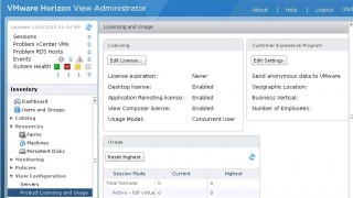 Horizon view licensing - Overview and Configuration