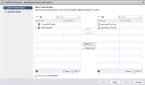 How to Reset ESXi Root Password using VMware Host Profile